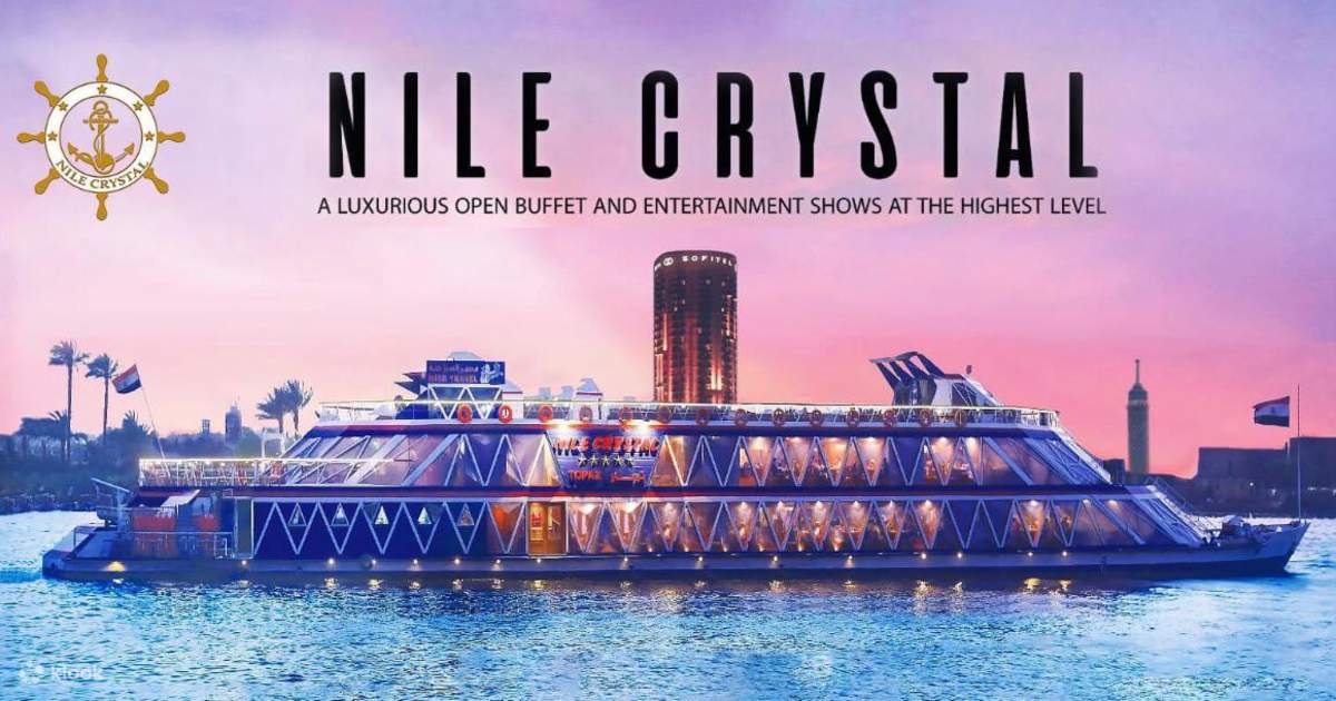 5-Star Dinner Cruise (Nile Crystal) with Pickup - Klook